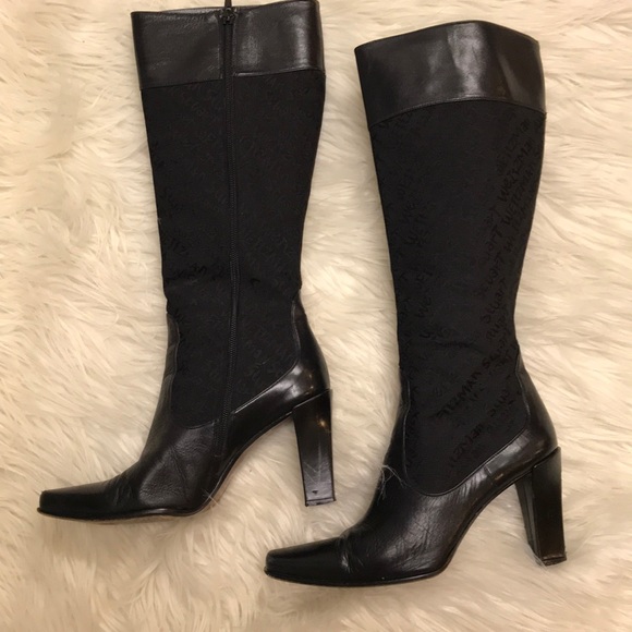 Stuart Weitzman | Shoes | Stuart Weitzman Rare Black Heeled Boots ...